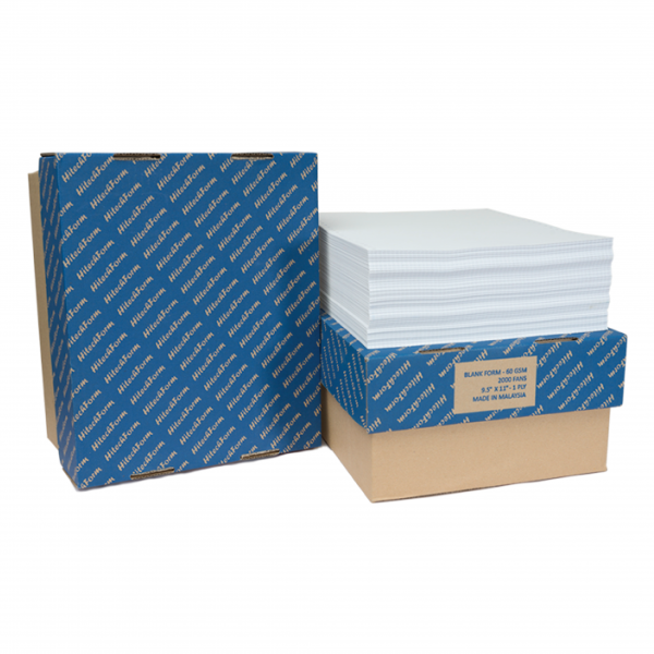 9.5″ X 11″ Blank Computer Forms | HITECH COMPUTER FORMS SDN BHD ( 371123D )